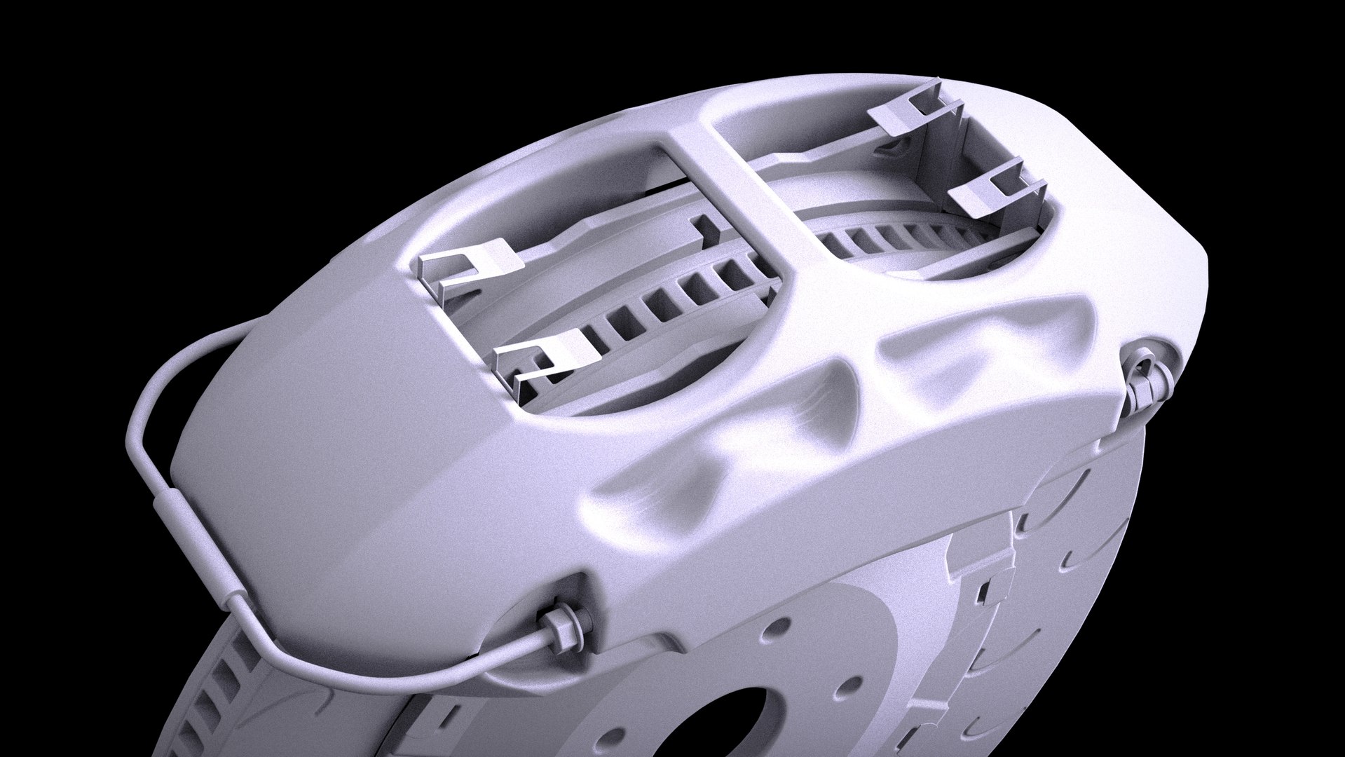 3D Endless Mono 4R Brake Kit - TurboSquid 2366082