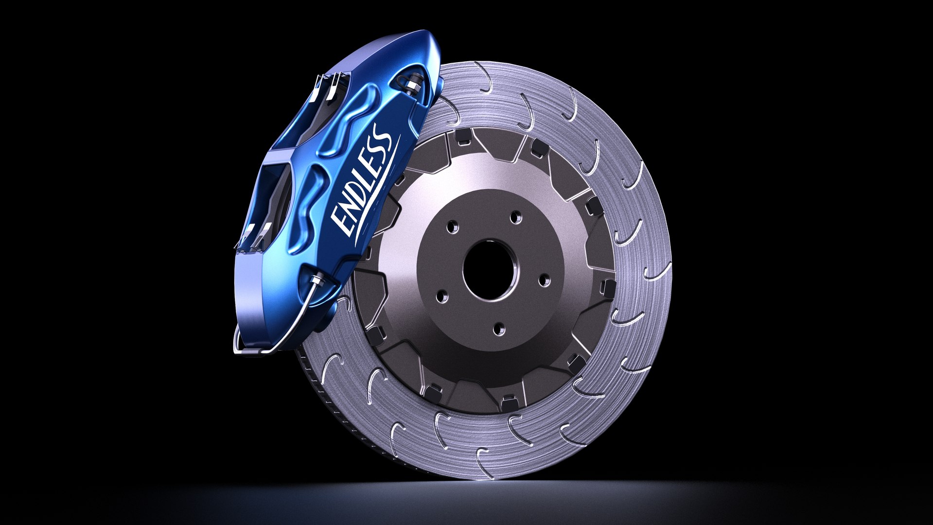 3D Endless Mono 4R Brake Kit - TurboSquid 2366082