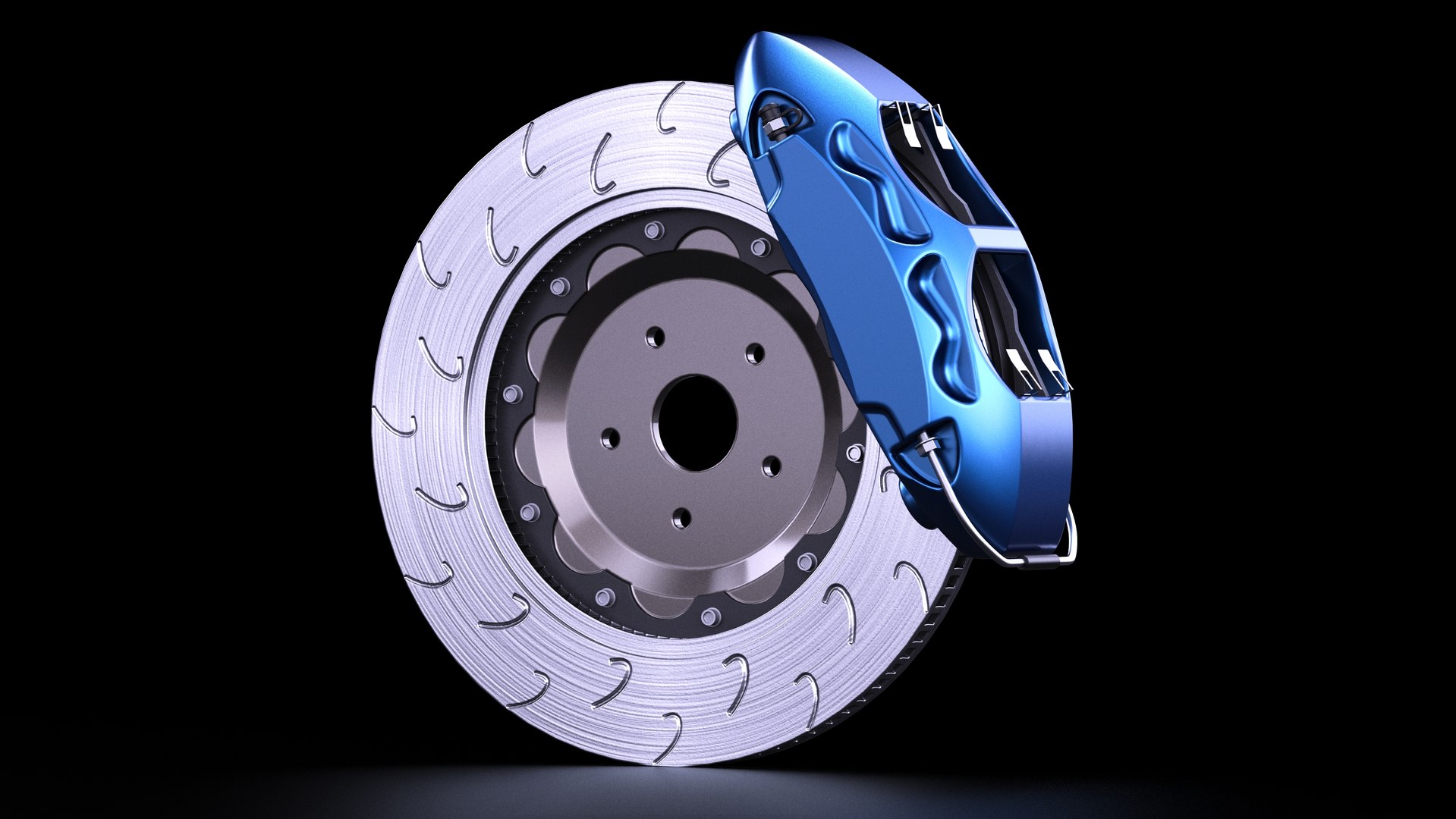 3D Endless Mono 4R Brake Kit - TurboSquid 2366082