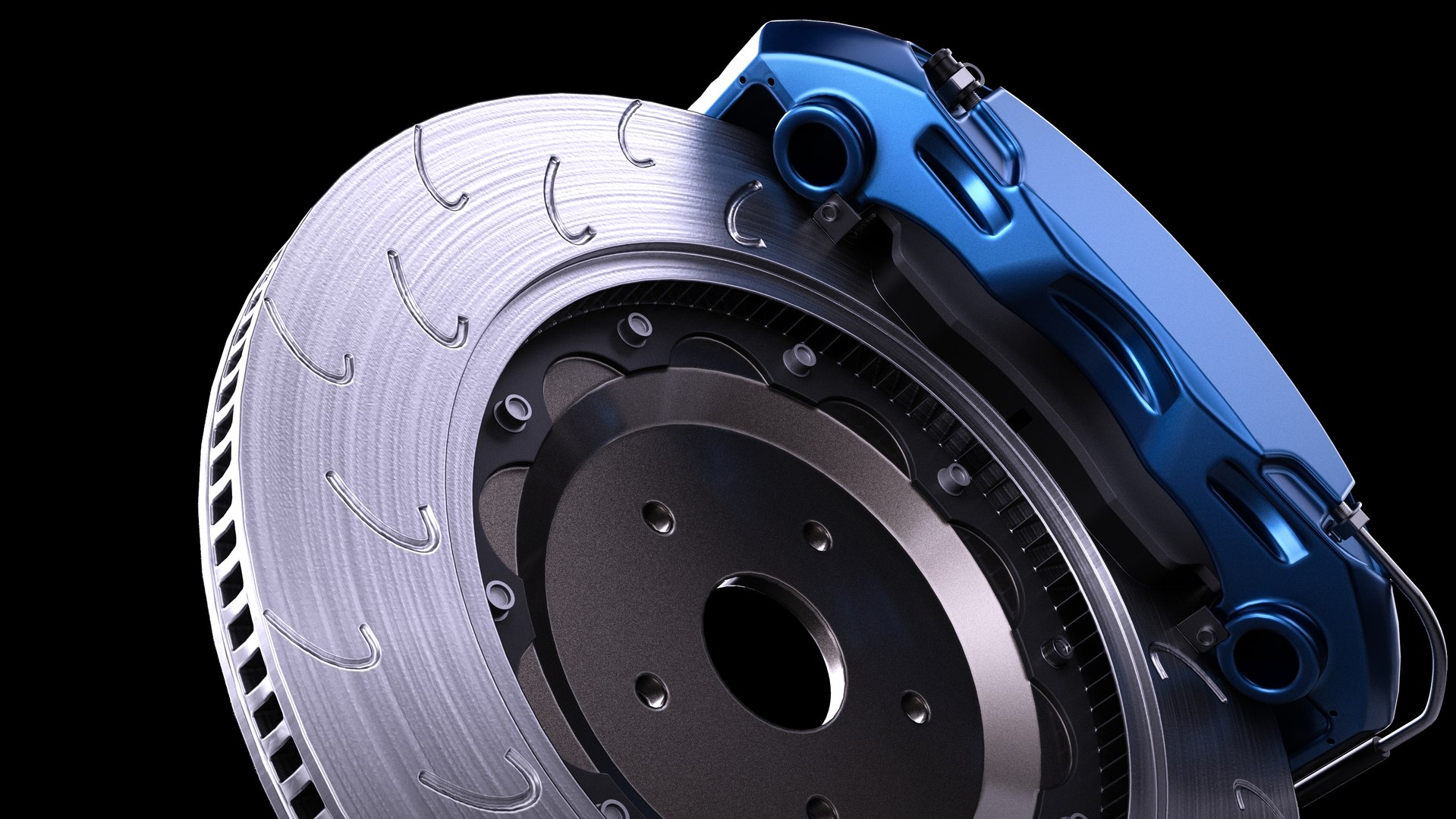 3D Endless Mono 4R Brake Kit - TurboSquid 2366082