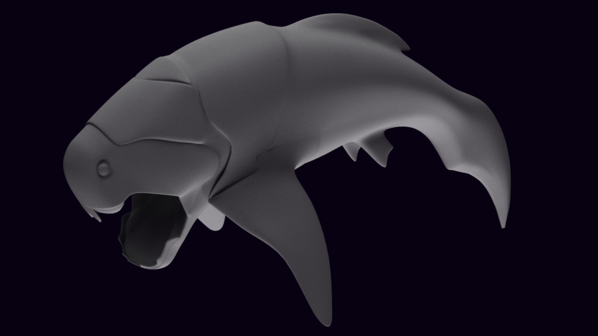 Dunkleosteus 3D - TurboSquid 1403583