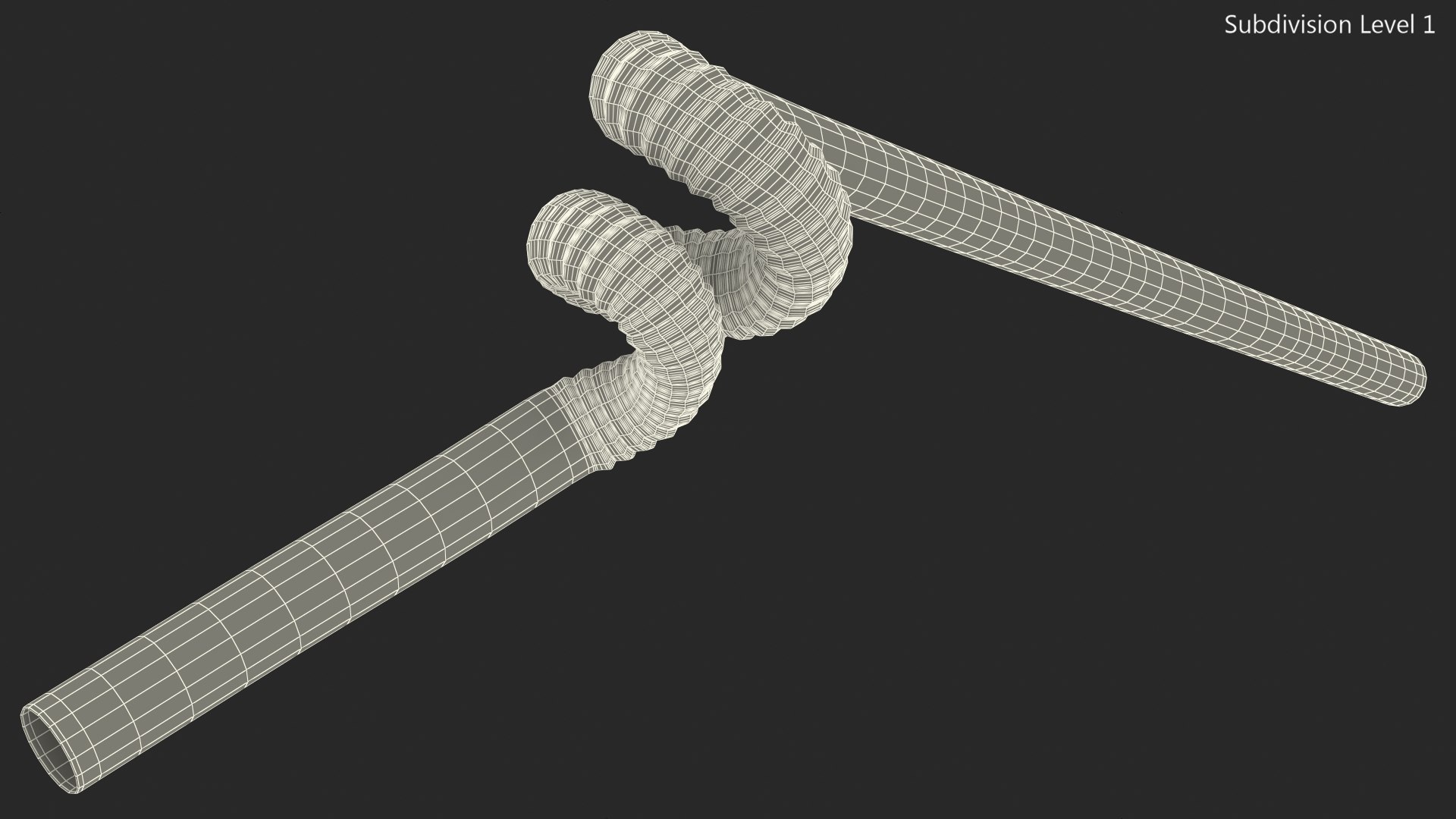 Spiral Plastic Drinking Straw 3D Model - TurboSquid 1799514