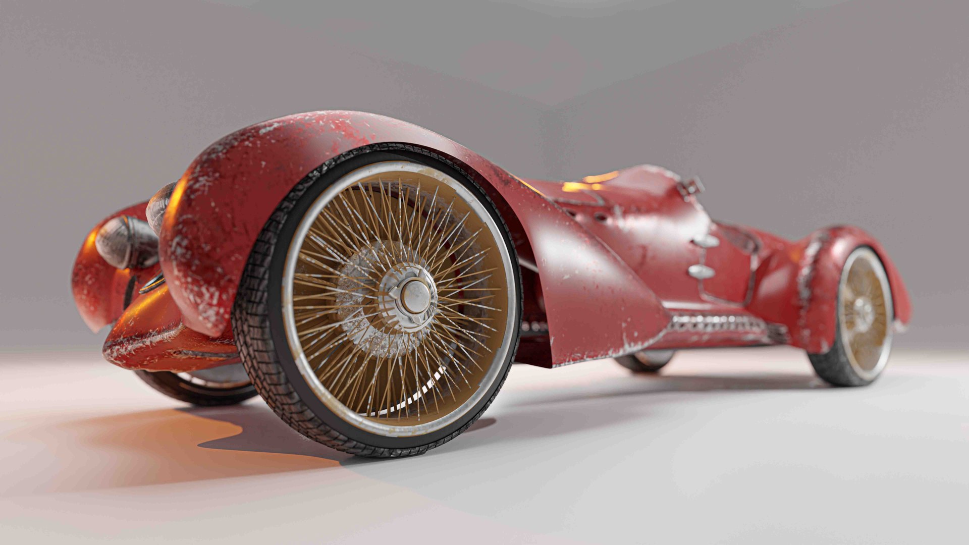 Rusty Alpha Romeo 2900 3D Model - TurboSquid 2056403