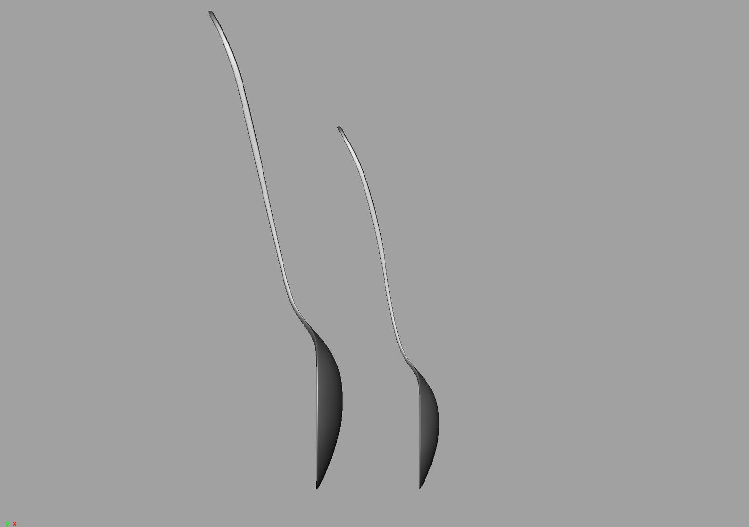 Spoons Teaspoon 3d Model