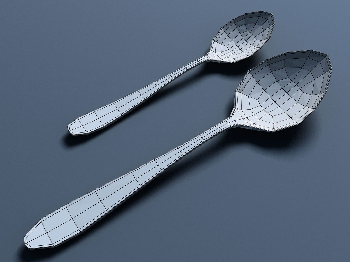 Spoons Teaspoon 3d Model