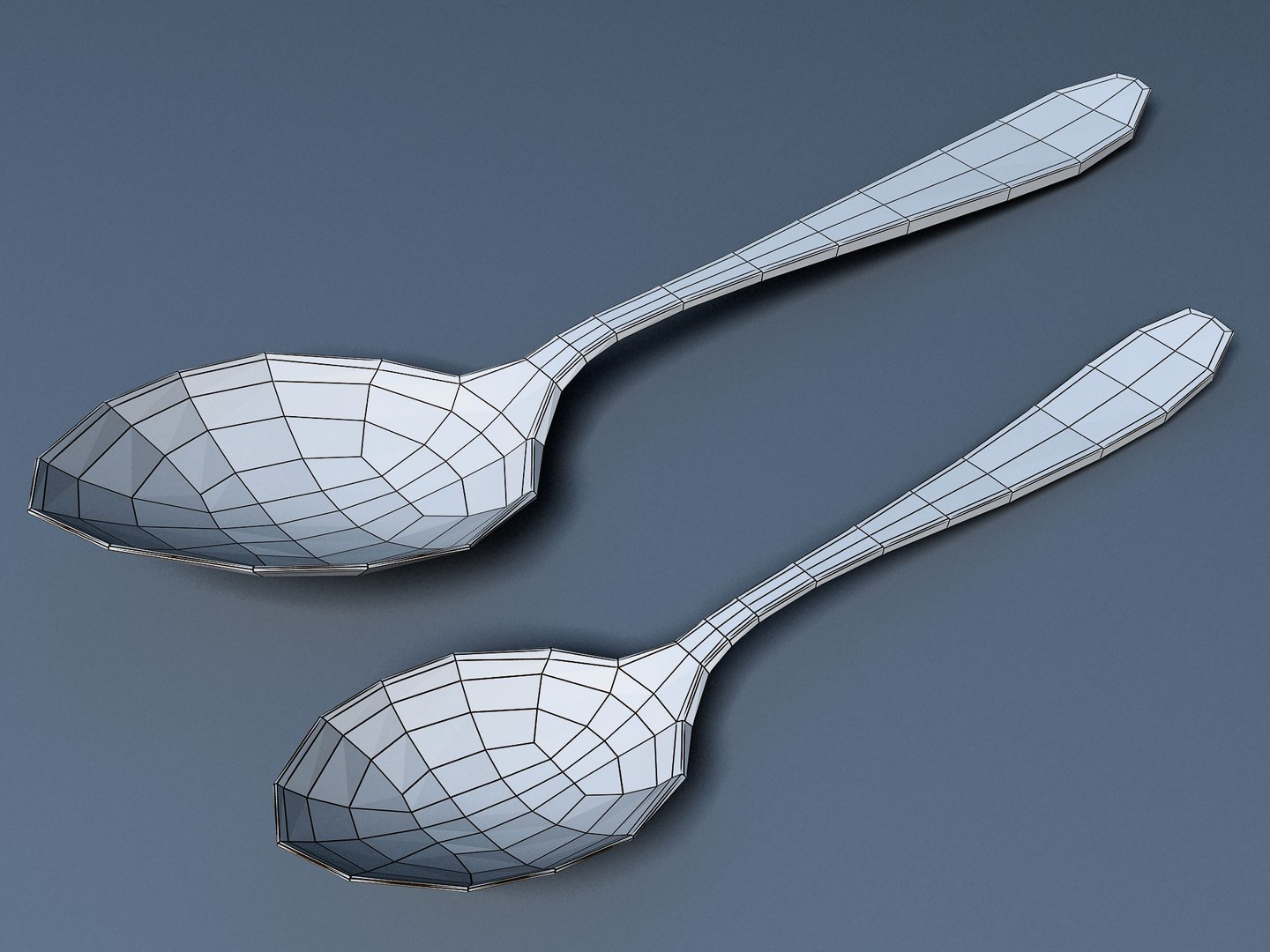 Spoons Teaspoon 3d Model