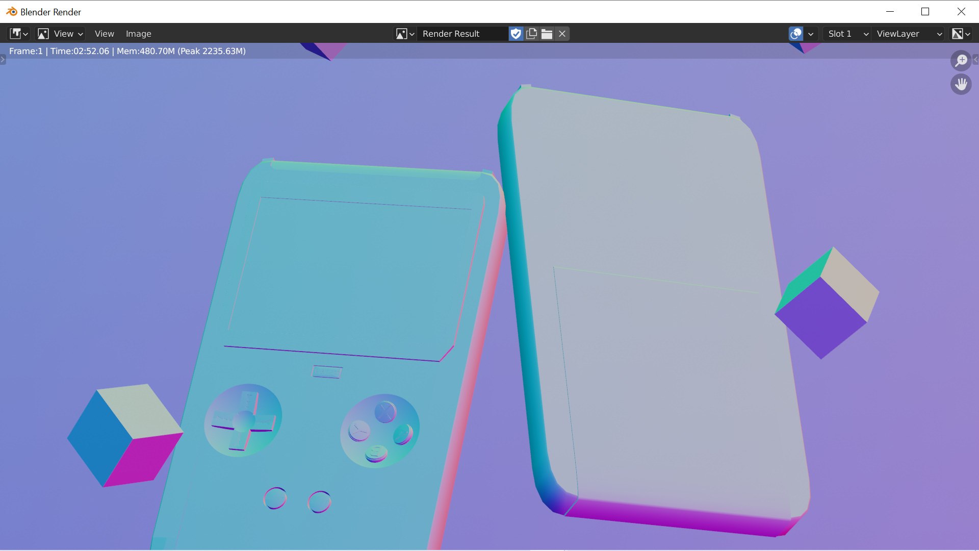 3D Handheld Console - Cyber Custom Duck Mine Editon Model - TurboSquid ...