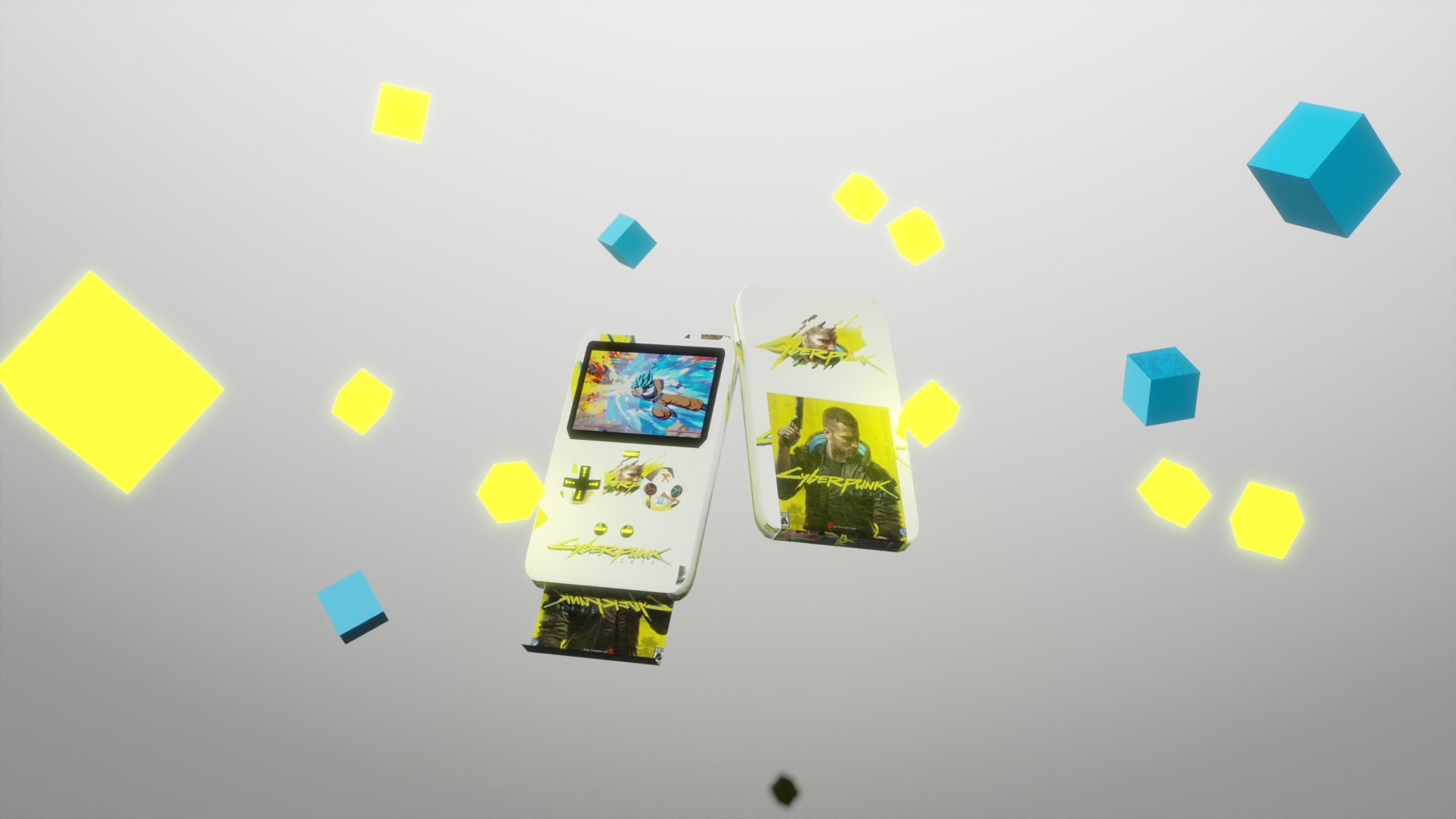 3D Handheld Console - Cyber Custom Duck Mine Editon Model - TurboSquid ...