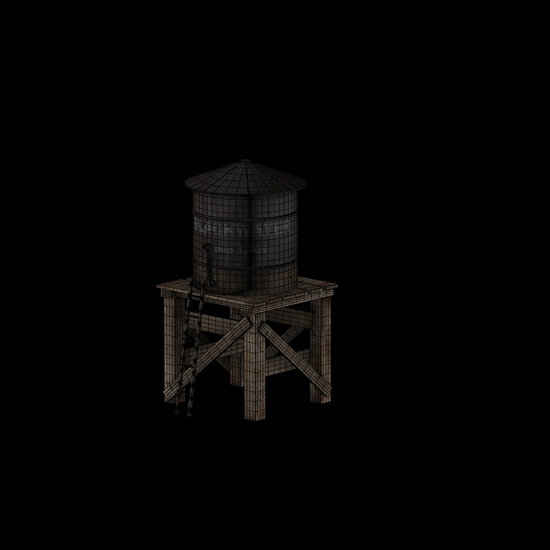 3d Water Tower