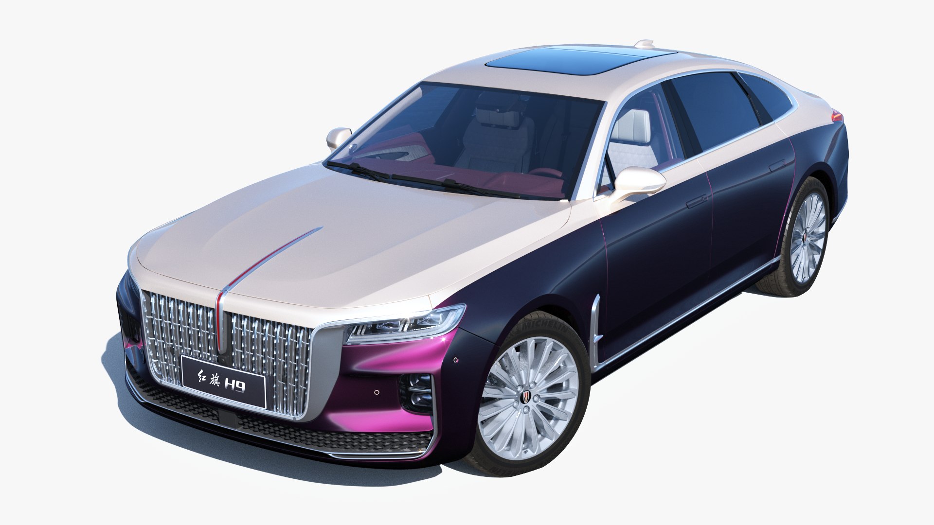 Hongqi H9 3D Model - TurboSquid 1970088