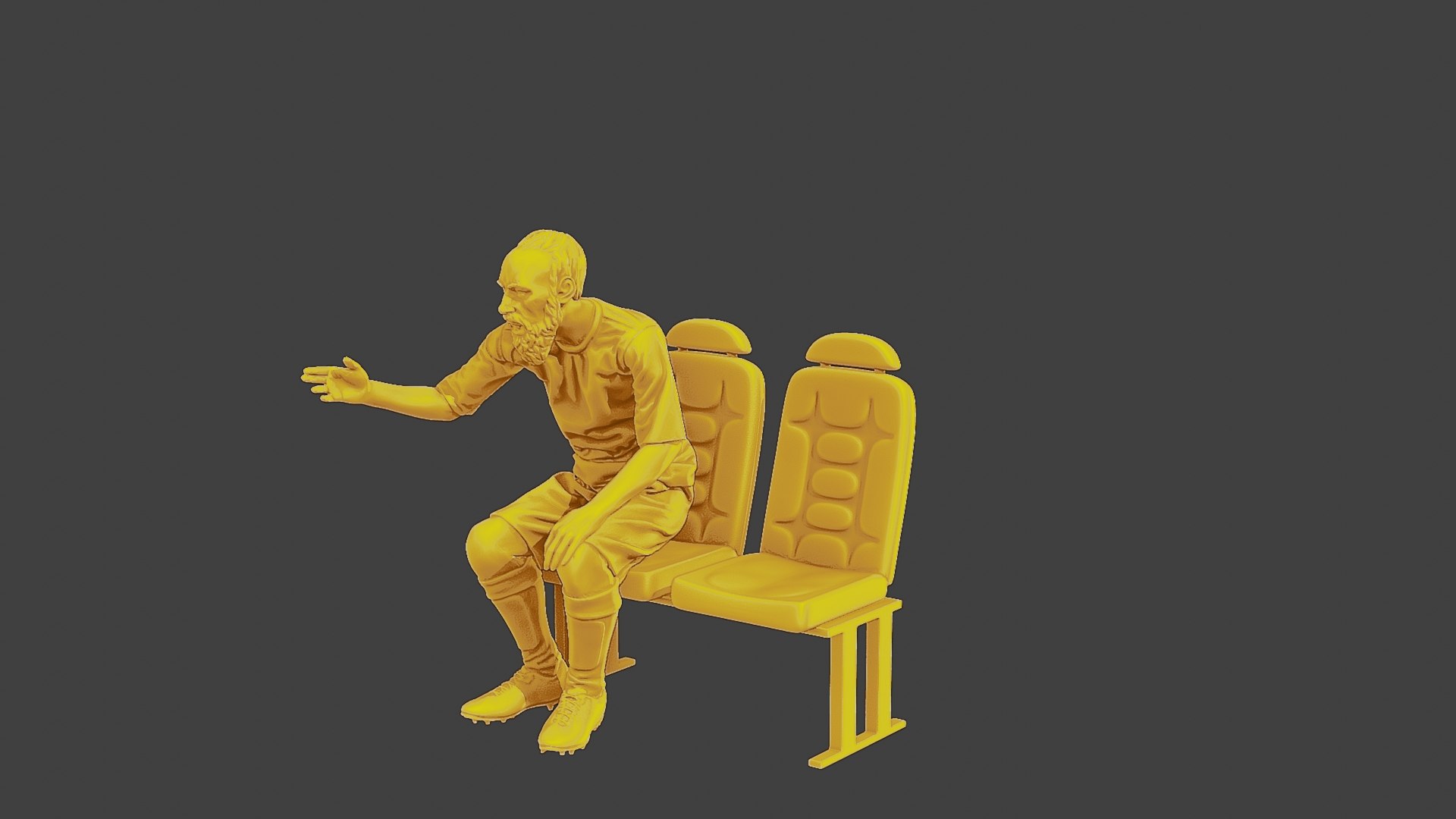 Soccer Player SP 013 3D model - TurboSquid 2002471