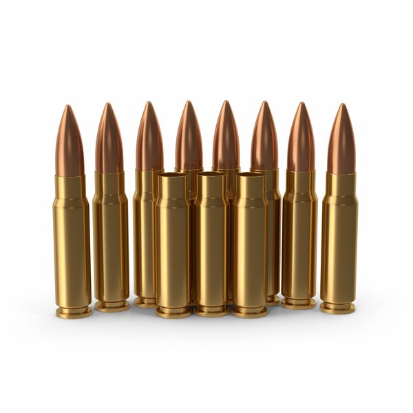 3D model Rifle Bullets - TurboSquid 1973625