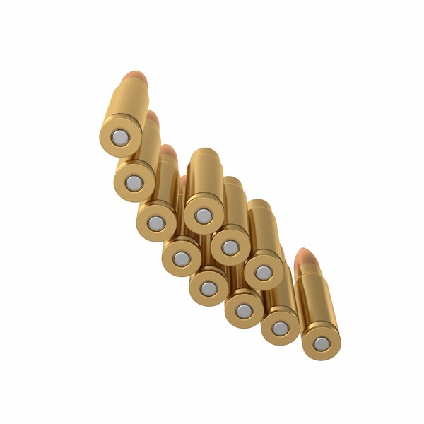 3D model Rifle Bullets - TurboSquid 1973625