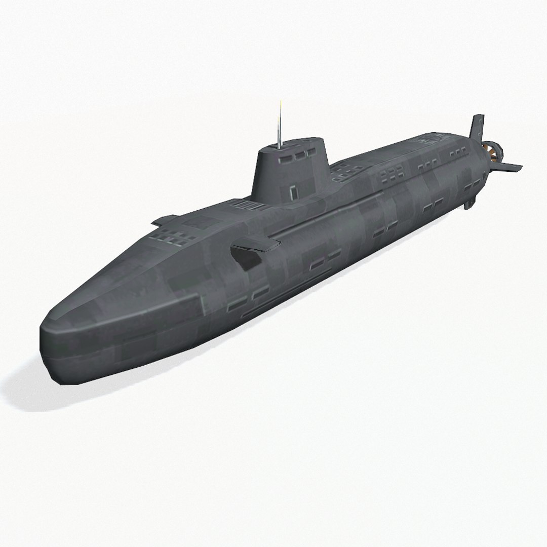 3d Astute Class Submarines Astute-class Model