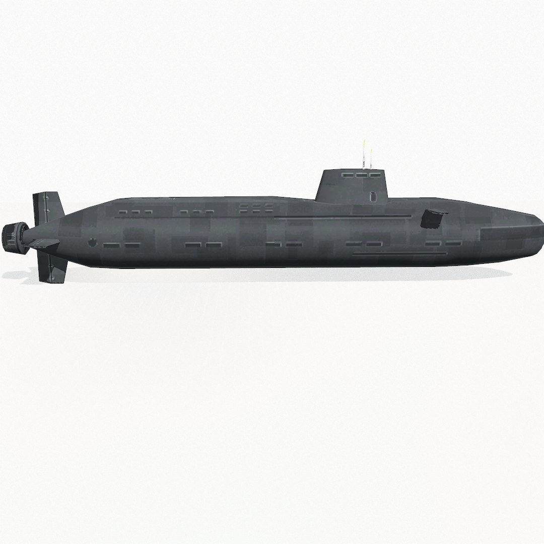 3d Astute Class Submarines Astute-class Model
