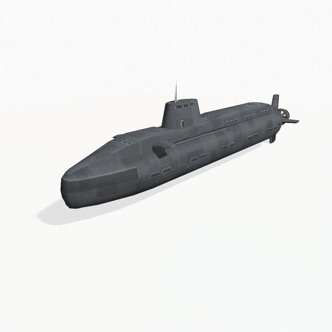 3d Astute Class Submarines Astute-class Model