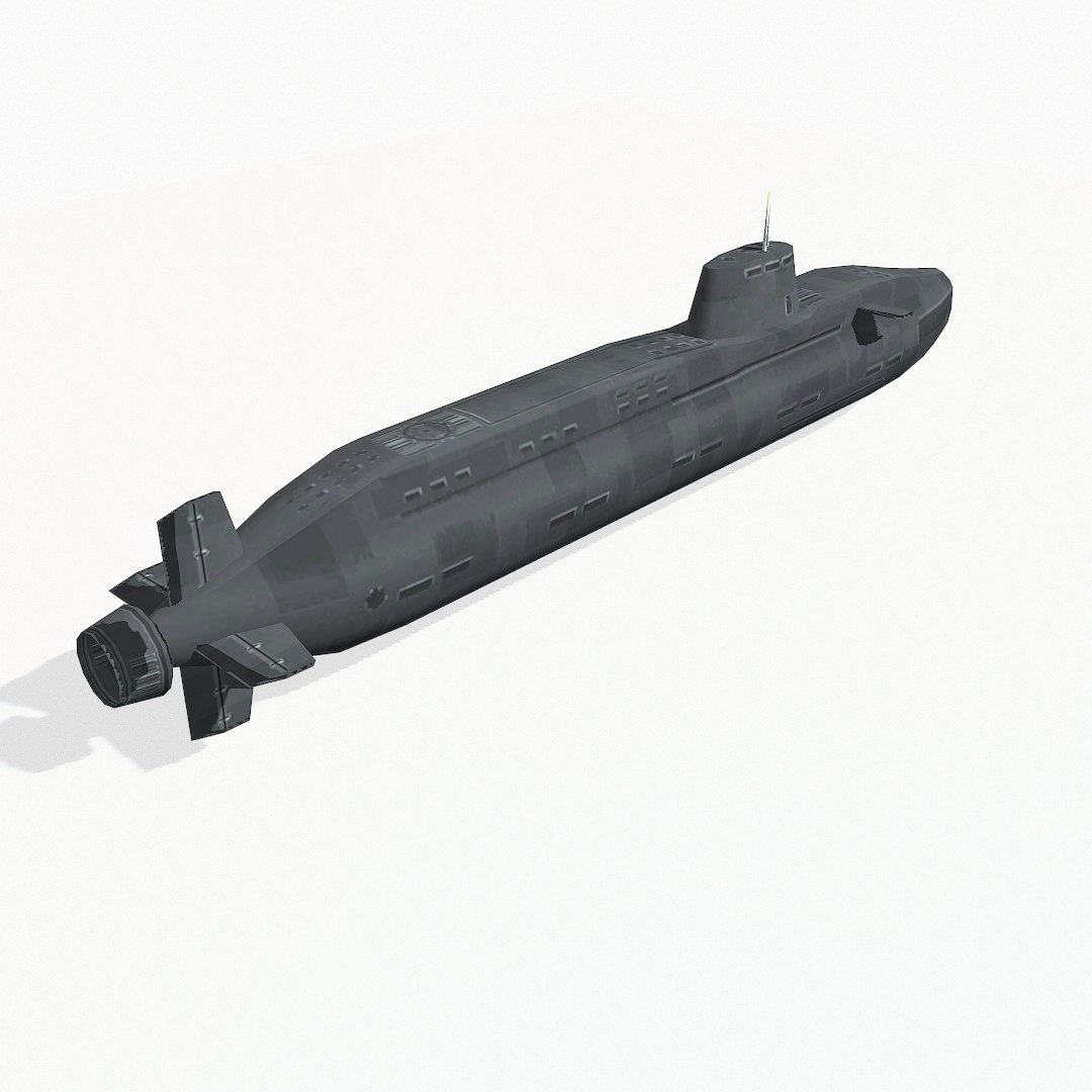 3d Astute Class Submarines Astute-class Model