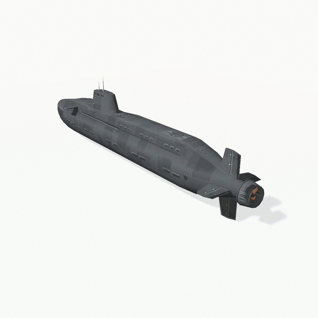 3d astute class submarines astute-class model