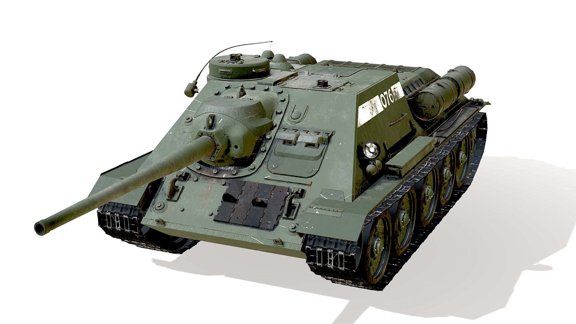 Tank SU 85 3D 모델 - TurboSquid 2038197