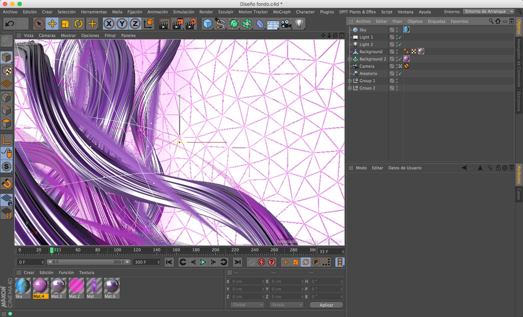 3d Model Motion Graphics Animation