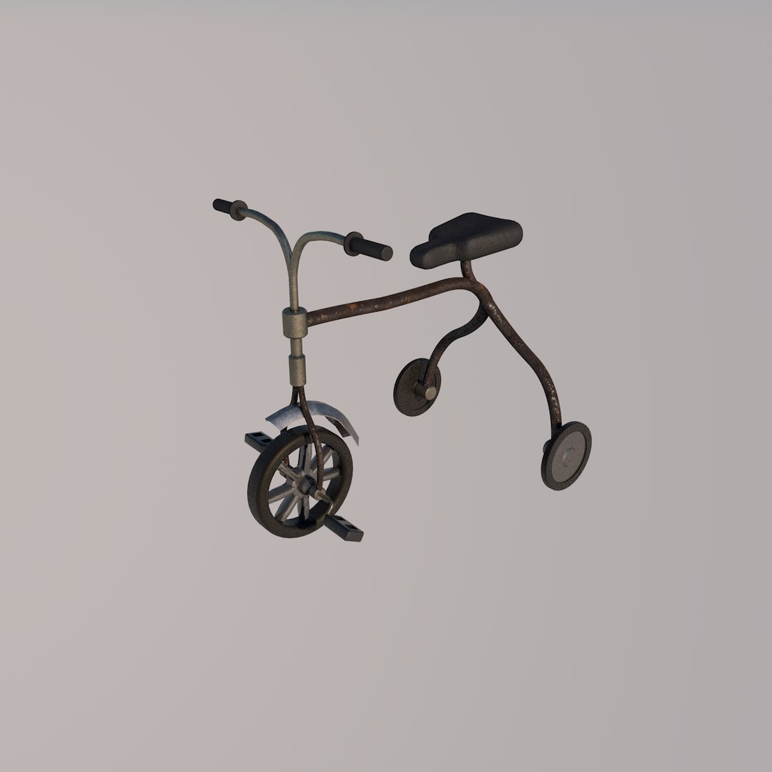 3D Tricycle Horror Model - TurboSquid 1647506