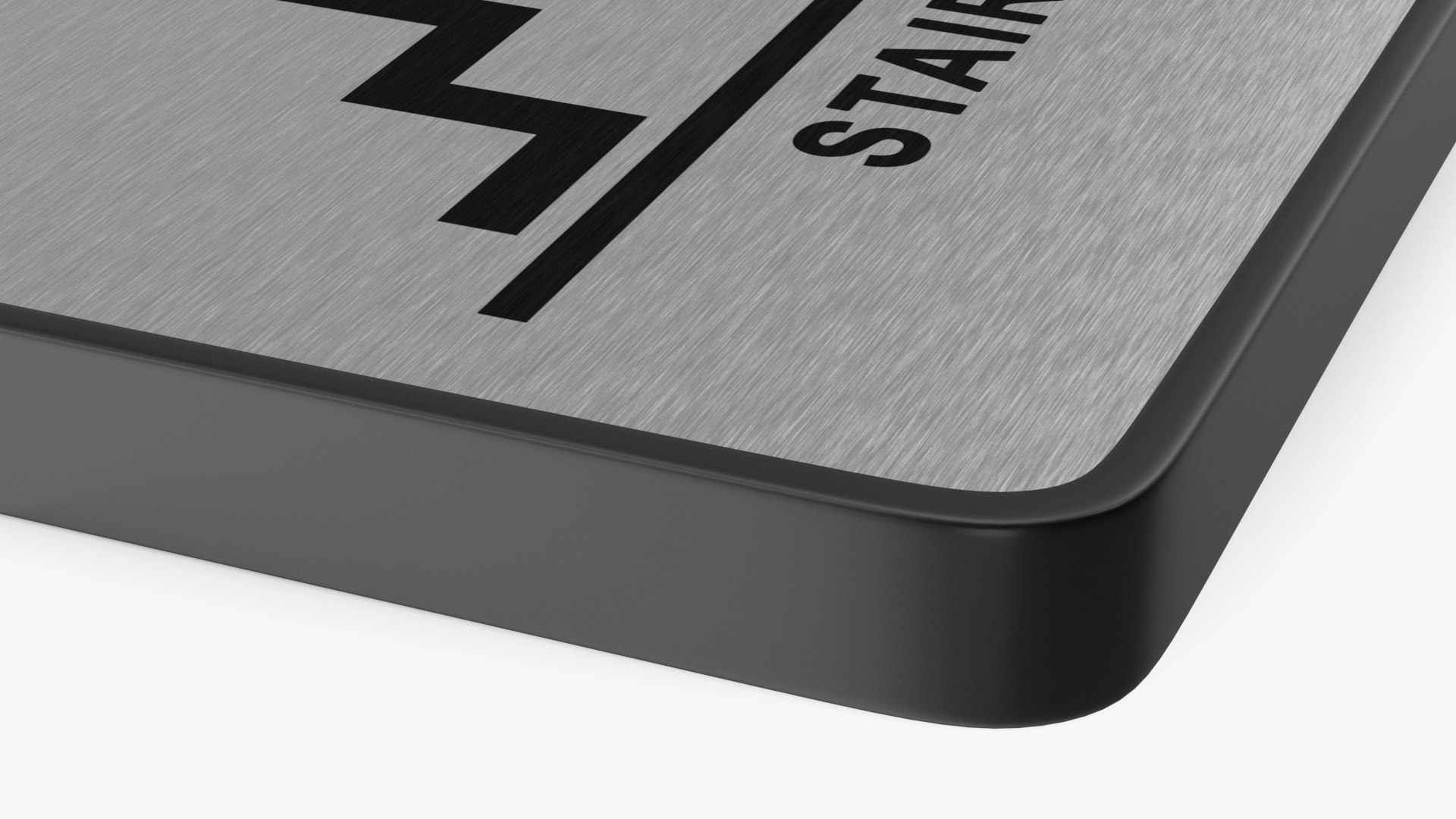 3D Stairs Compliance Sign Model - TurboSquid 2040260