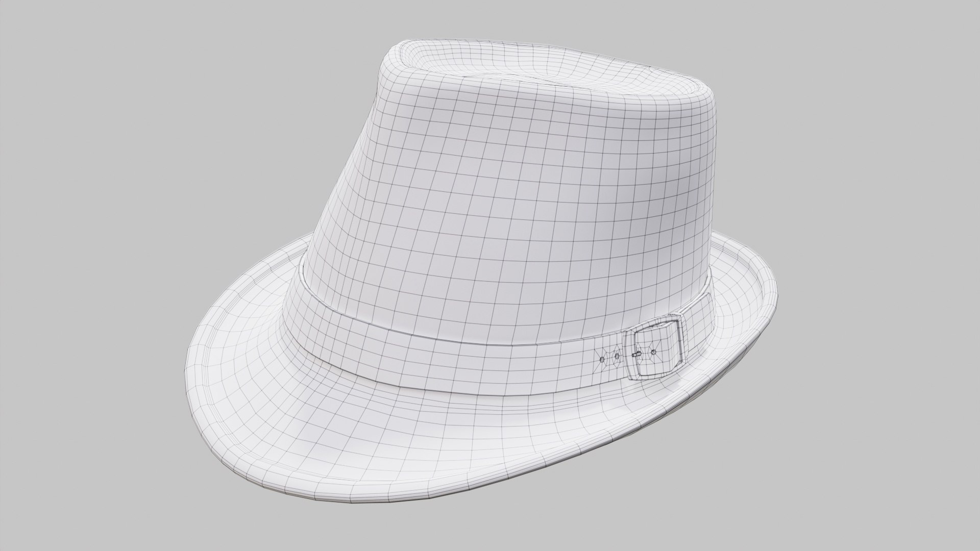 3D Straw Fedora Hat Model - TurboSquid 2296316