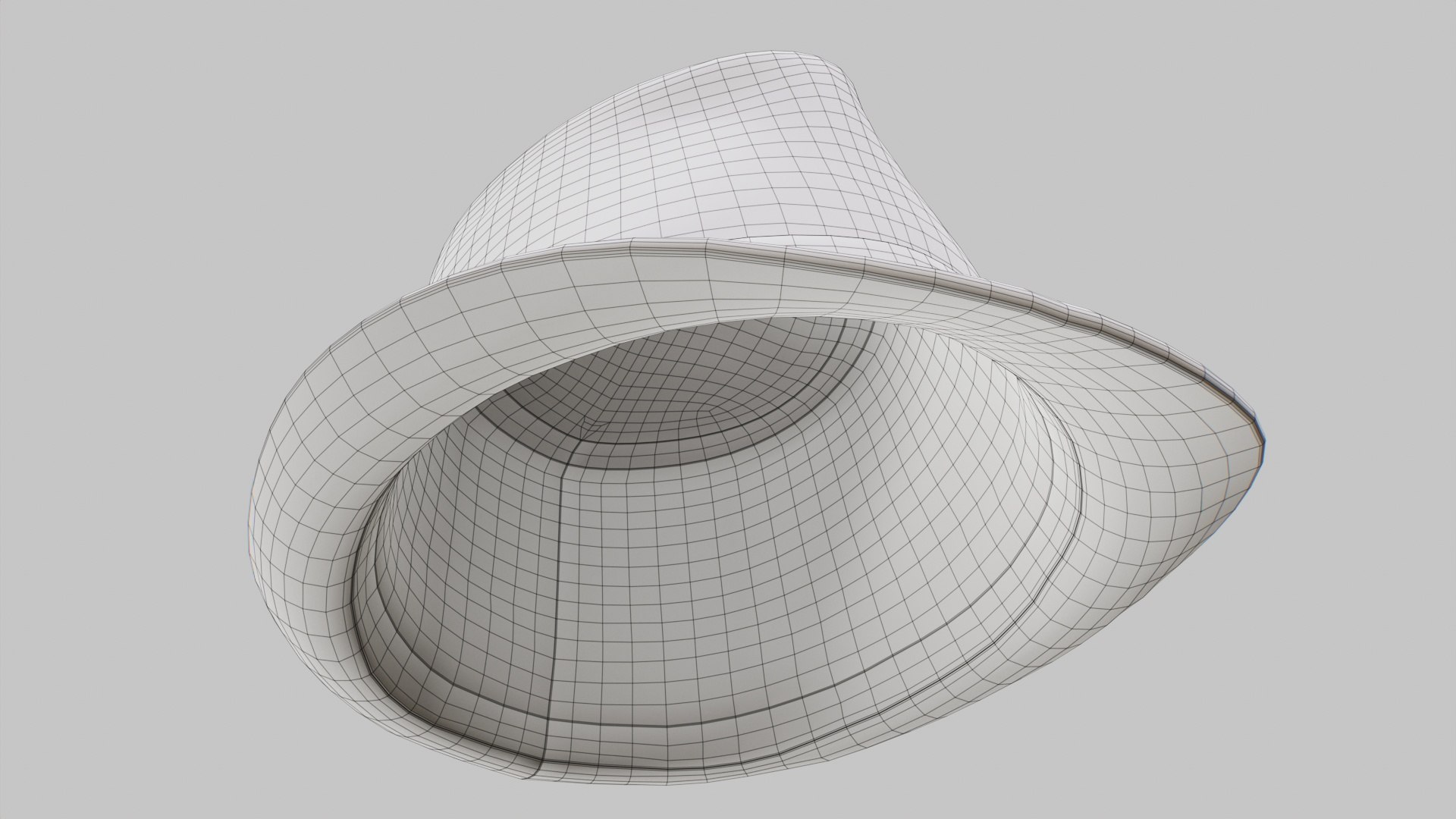 3D Straw Fedora Hat Model - TurboSquid 2296316