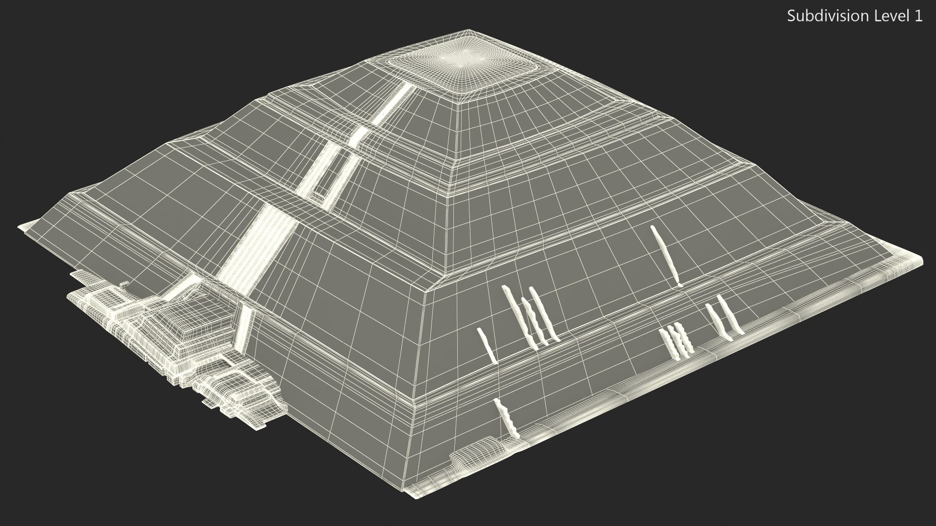 Teotihuacan Pyramid of the Sun 3D model - TurboSquid 2051162