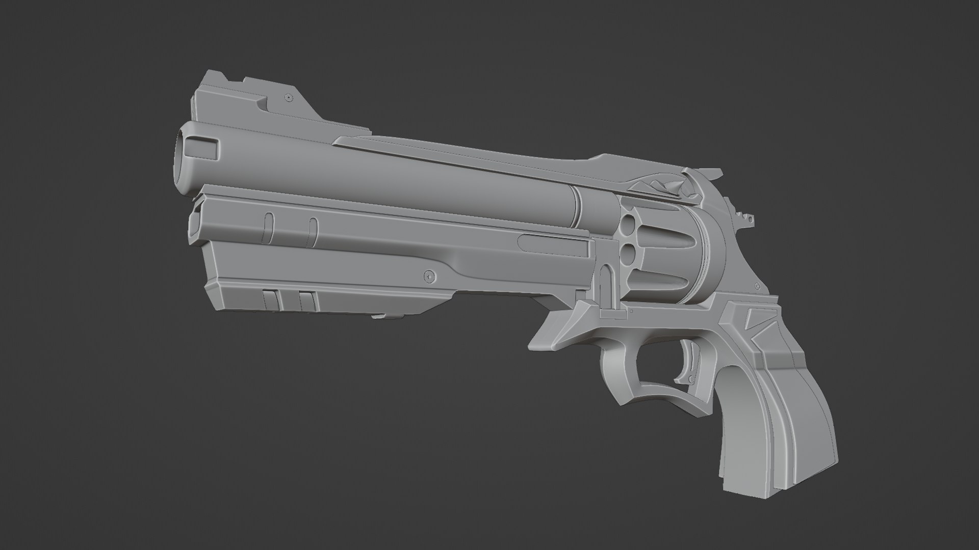 Revolver Weapon Model - TurboSquid 2171648