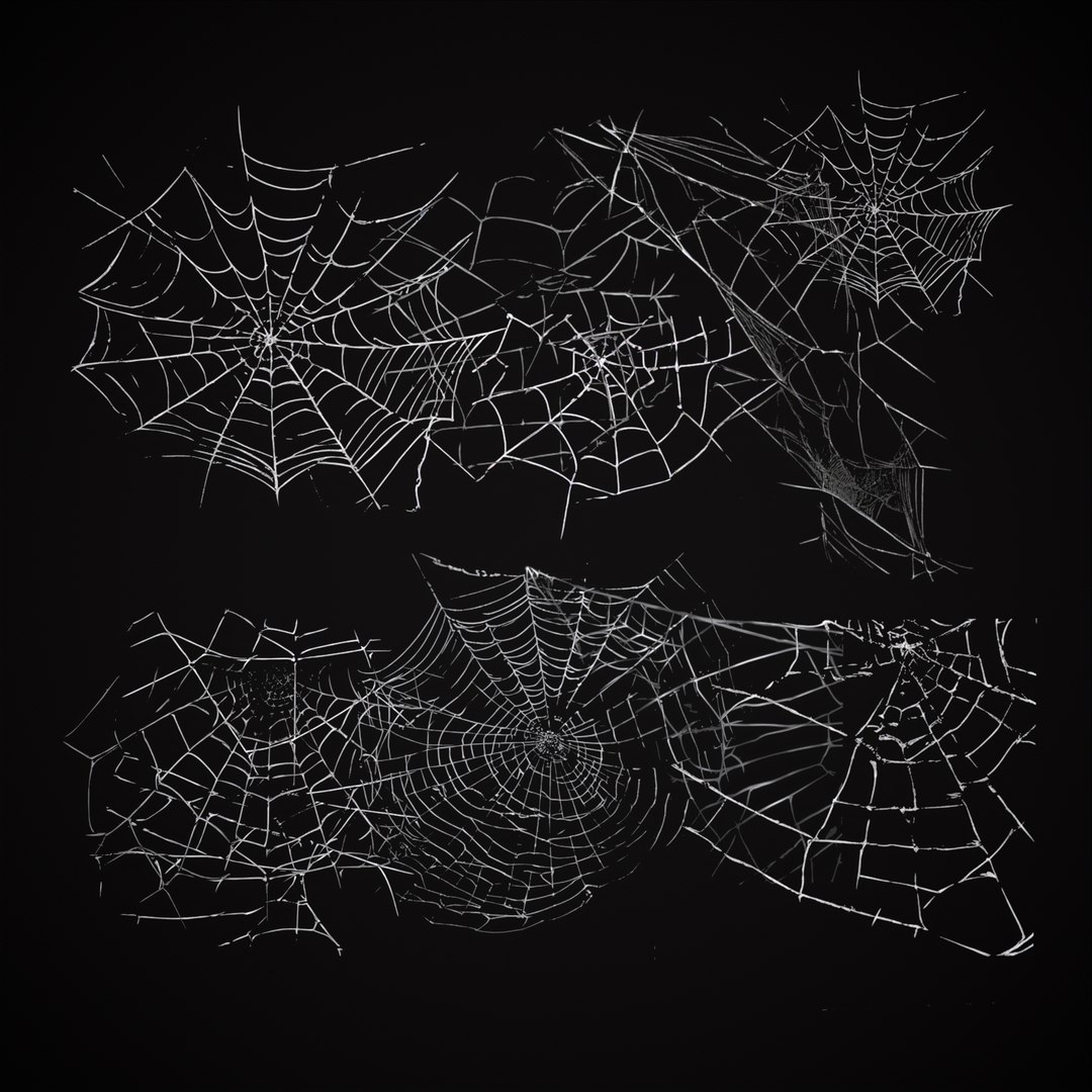 3D Spider Webs Pack Two Model - TurboSquid 2140775