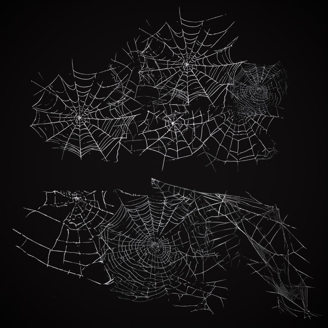 3D Spider Webs Pack Two Model - TurboSquid 2140775