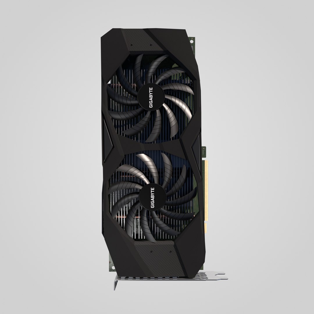 3D GPU Nvidia RTX 2060 Model - TurboSquid 1915468