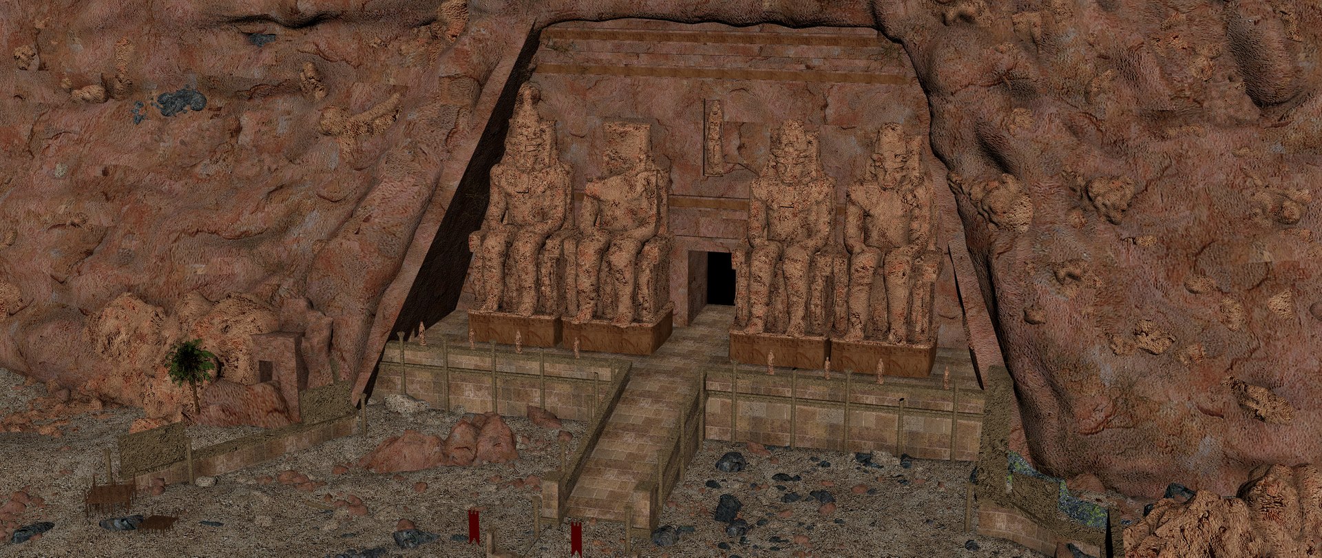 Abu Simbel 3D Model - TurboSquid 1977128