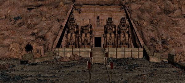 Abu Simbel 3D model - TurboSquid 1977128