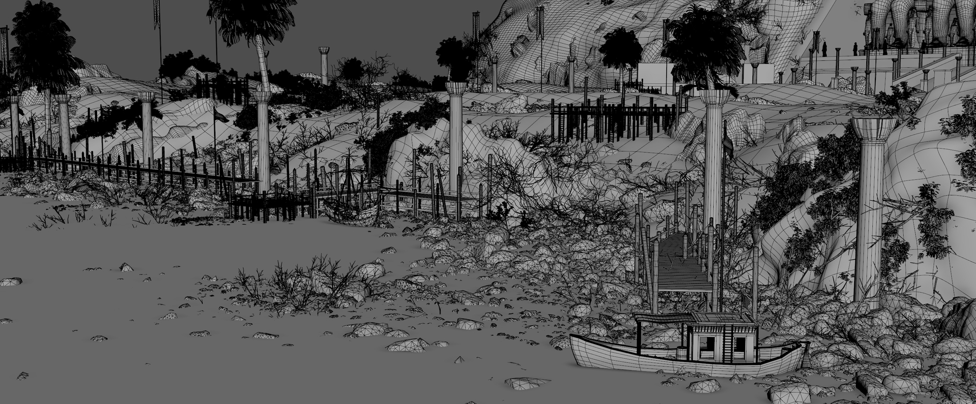 Abu Simbel 3D model - TurboSquid 1977128