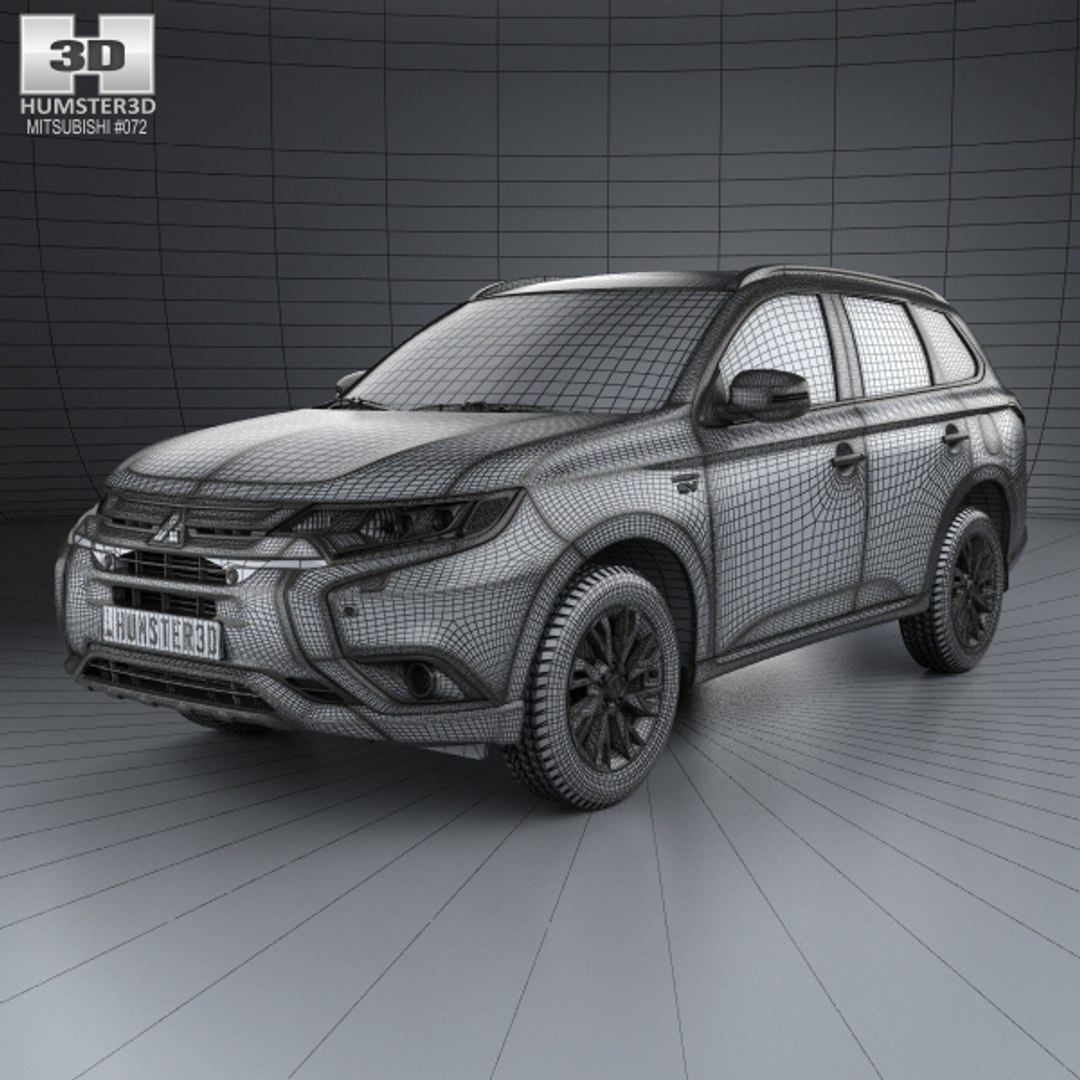 Mitsubishi Outlander Phev 3D Model - TurboSquid 1225019