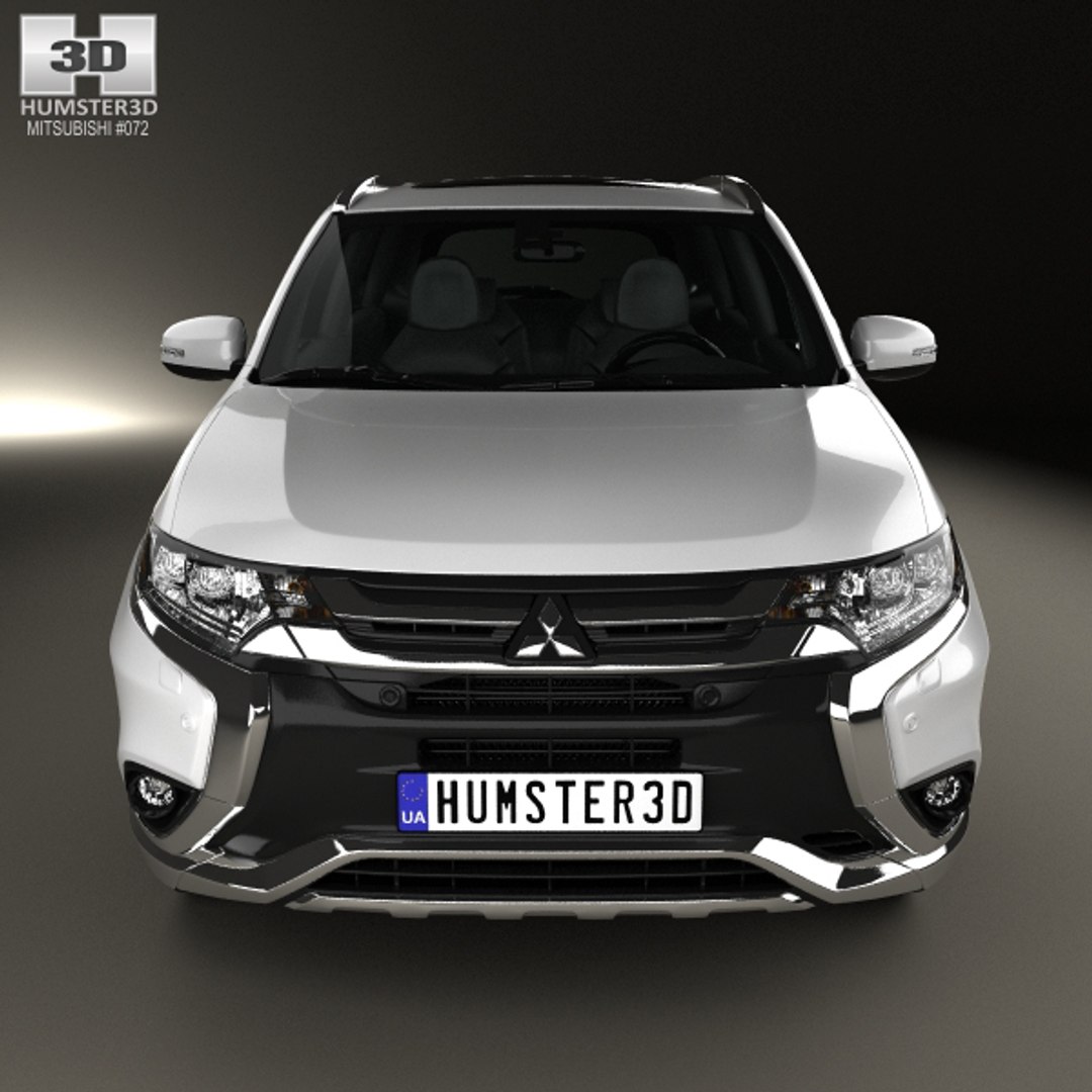 Mitsubishi Outlander Phev 3D Model - TurboSquid 1225019