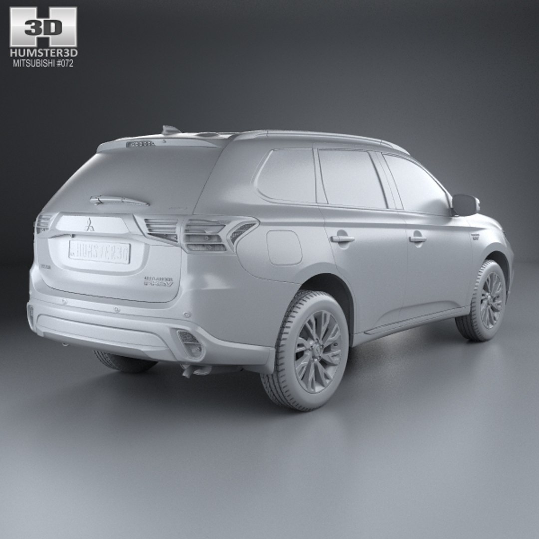Mitsubishi Outlander Phev 3D Model - TurboSquid 1225019
