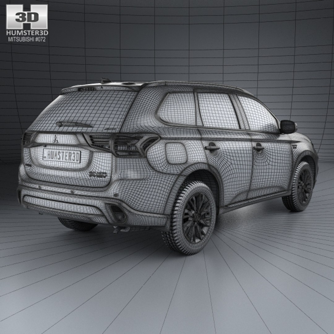 Mitsubishi Outlander Phev 3D Model - TurboSquid 1225019