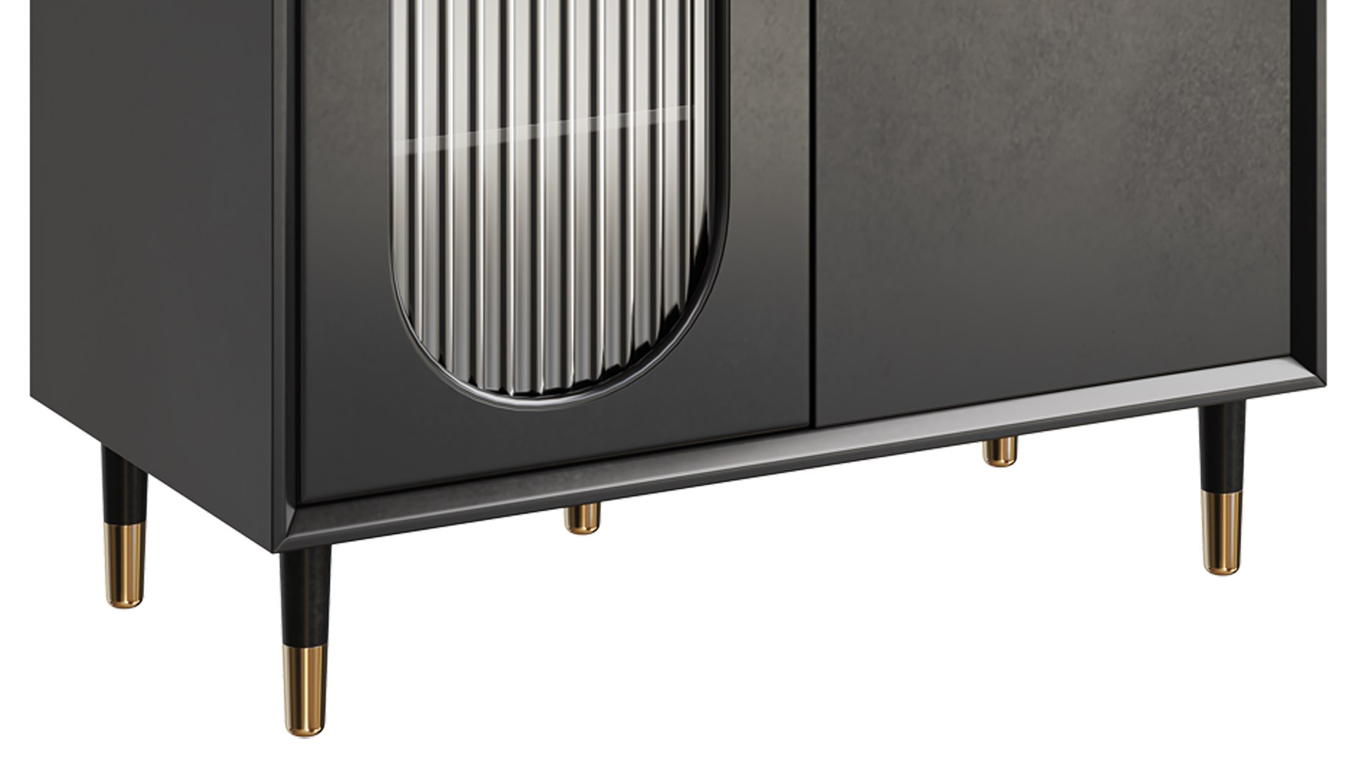 3D Model Wood Glam Sideboard Credenza 1 - TurboSquid 2235502