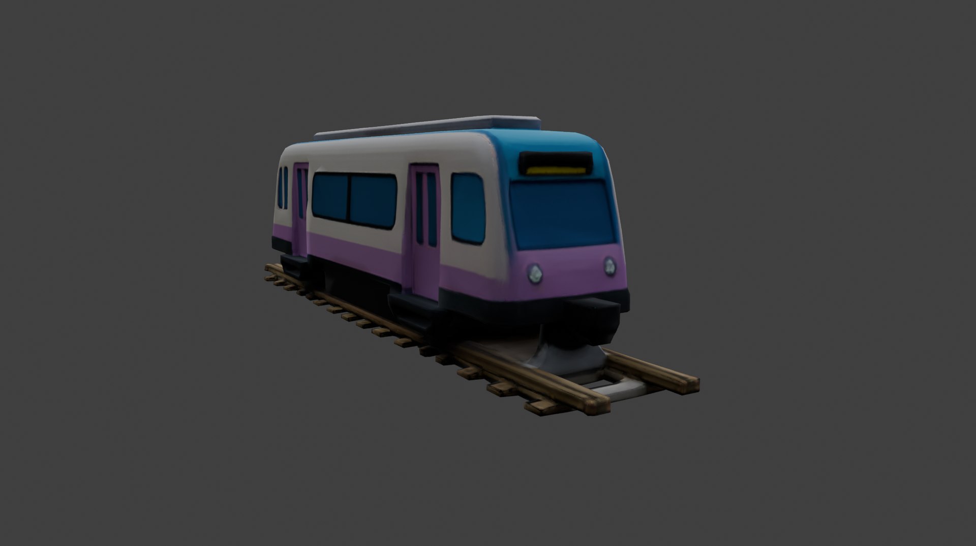 Subway Train 3D Model 3D Model - TurboSquid 2331480
