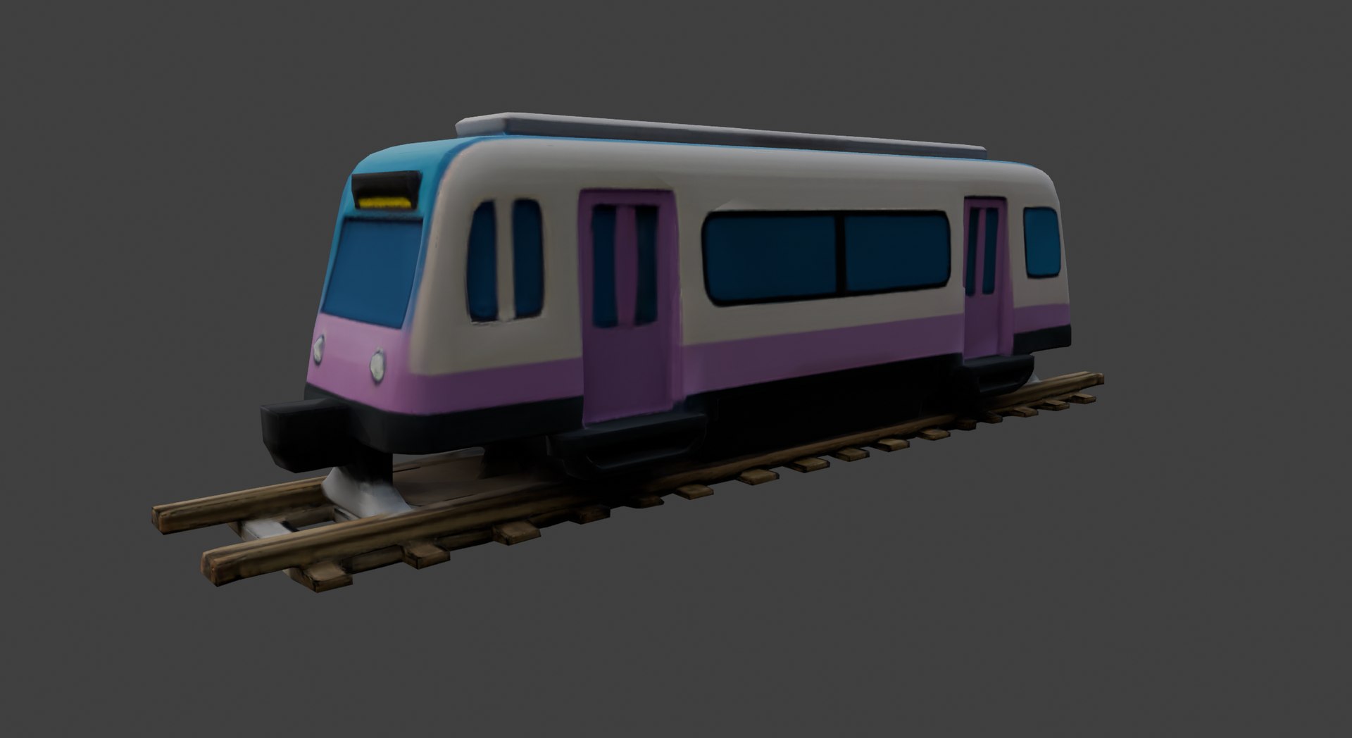 Subway Train 3D Model 3D Model - TurboSquid 2331480