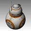 3d Star Wars Bb-8 Droid