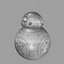 3d Star Wars Bb-8 Droid