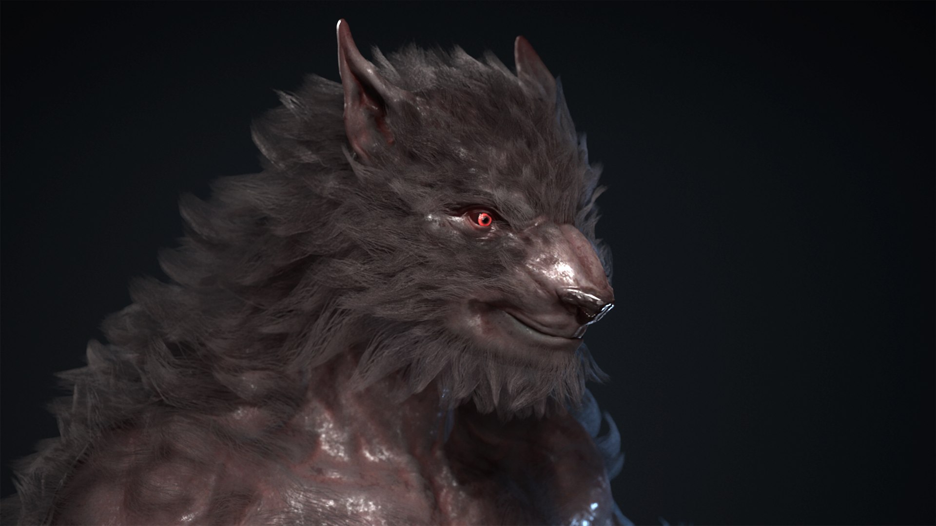 3D Great Werewolf - TurboSquid 2174590