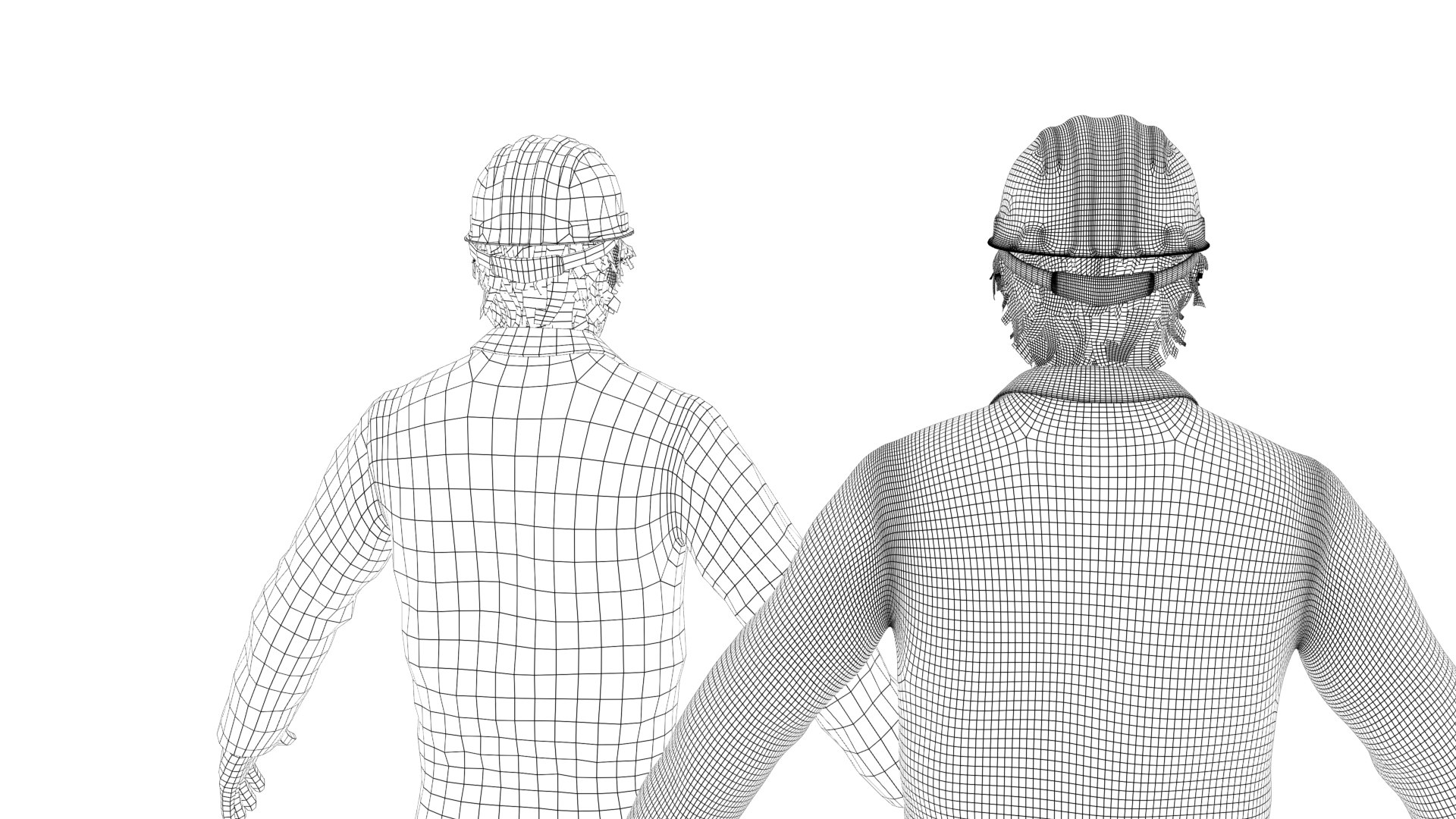 Worker Man Engineer 3D Model - TurboSquid 2219857