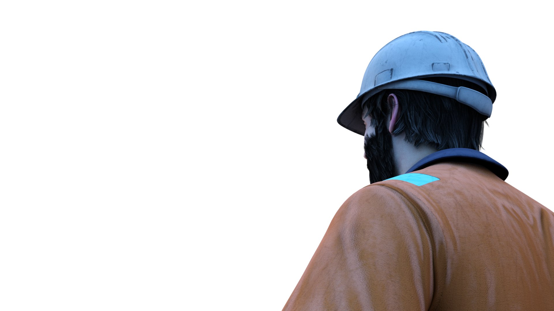 Worker Man Engineer 3D Model - TurboSquid 2219857