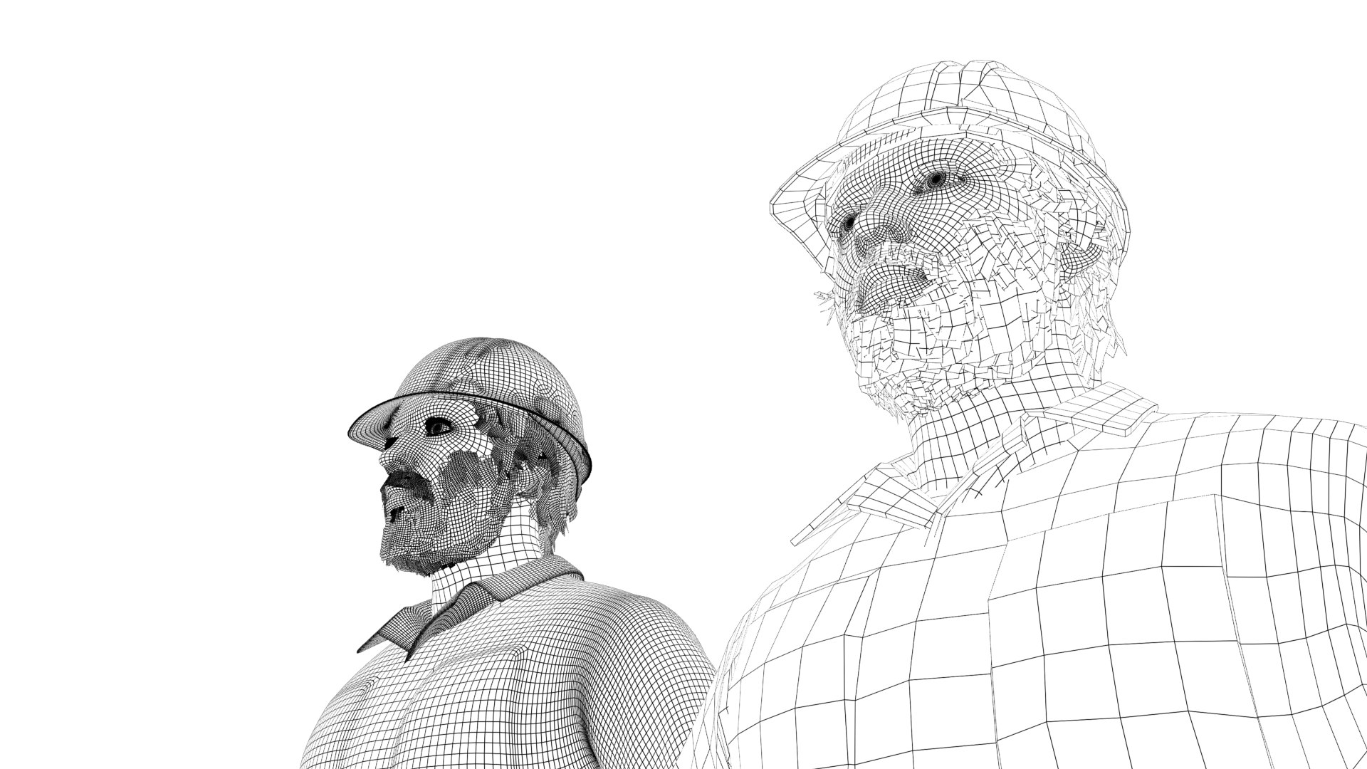 Worker Man Engineer 3D Model - TurboSquid 2219857