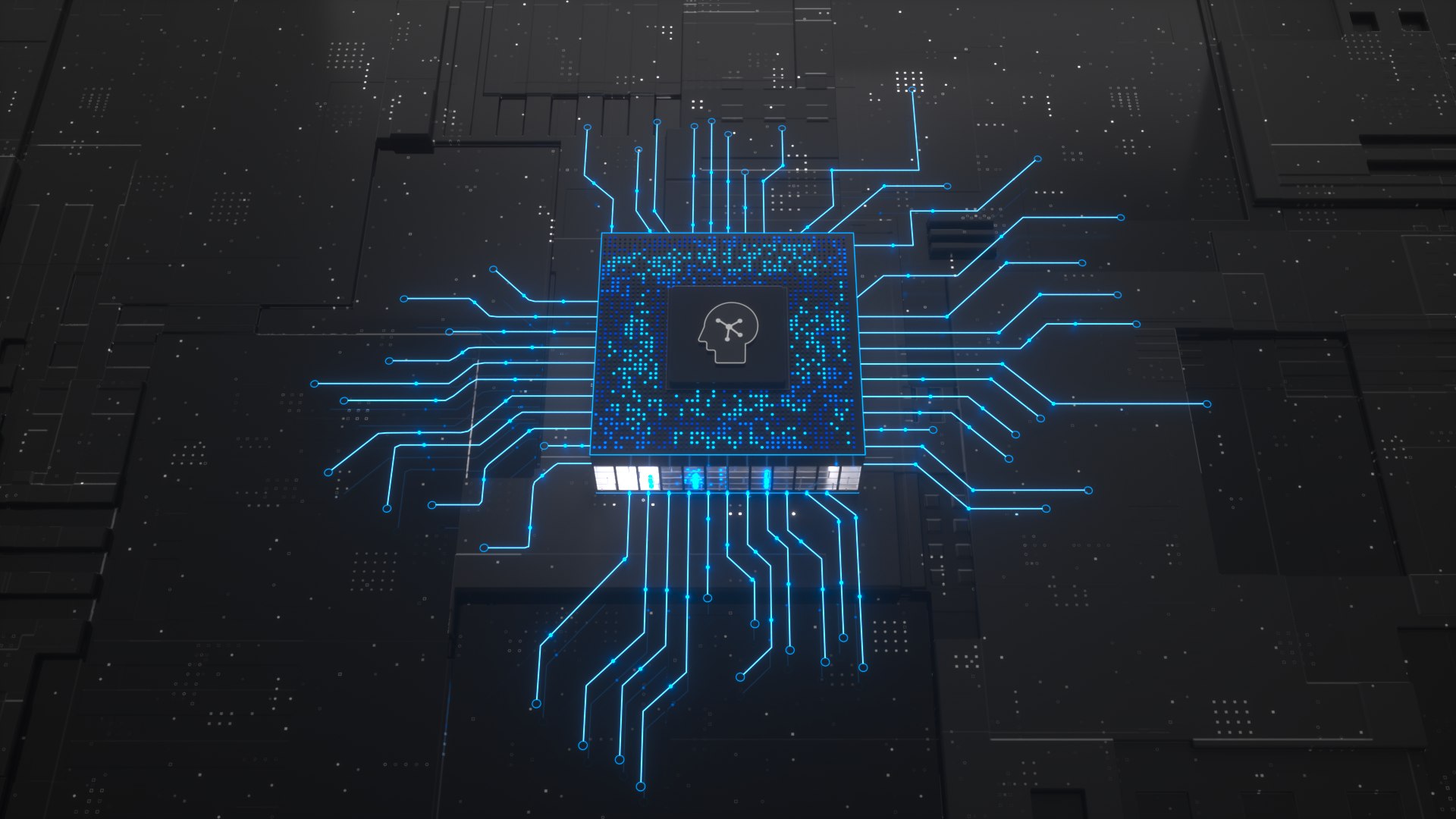 3D C4D Octane CPU Chip Core Capacitance Scifi Circuit Board 12 - TurboSquid 2141508